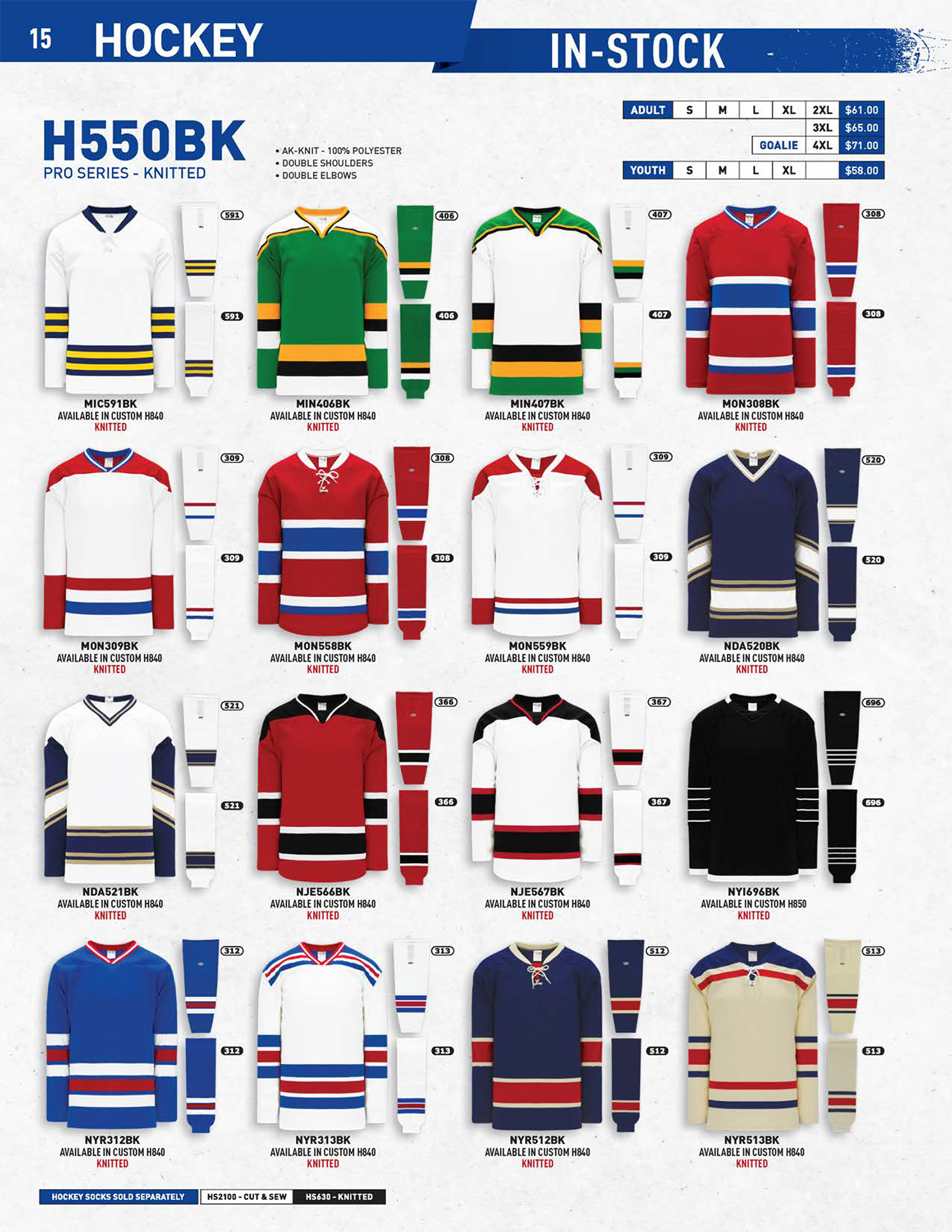 Jersey Catalogs - Top Shelf Sports & Apparel