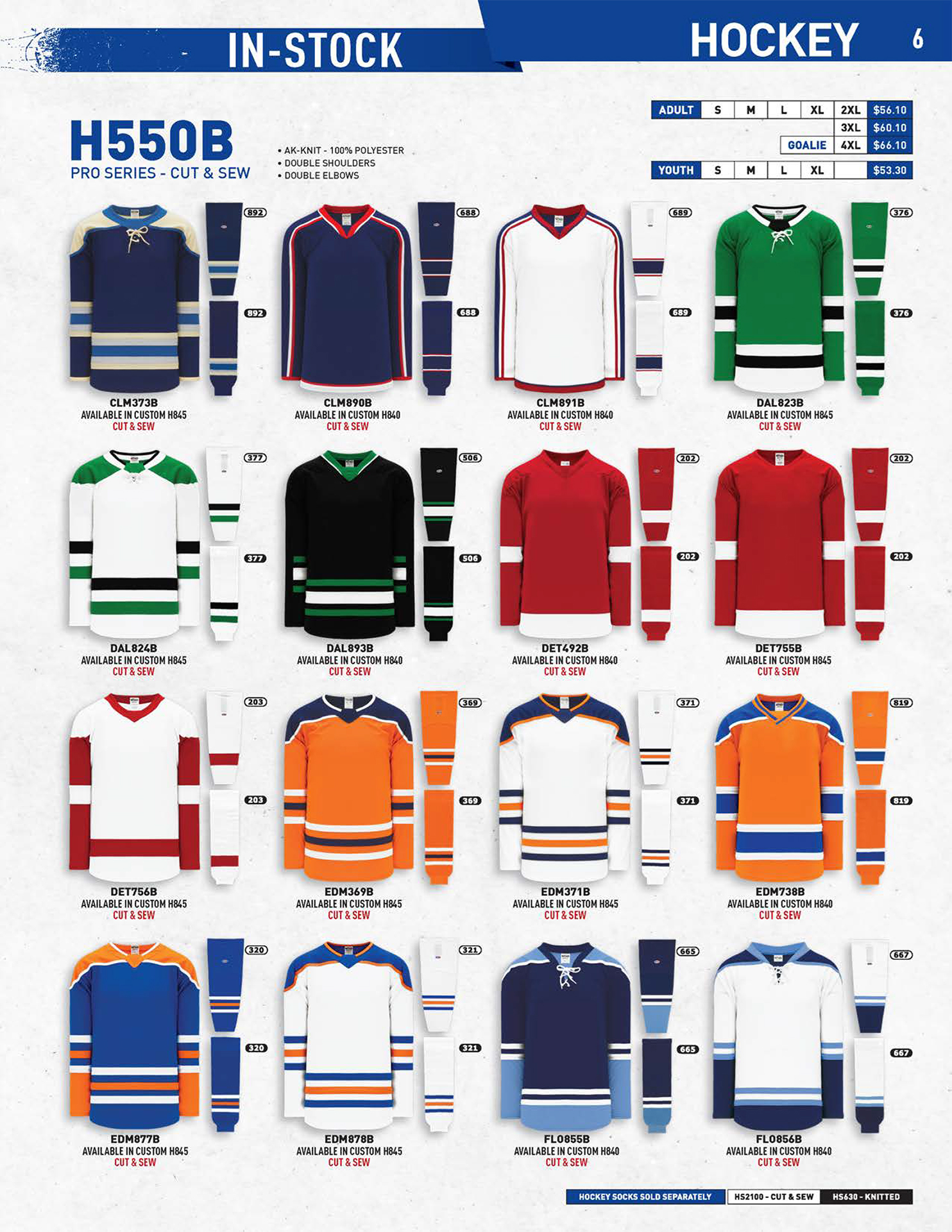 Jersey Catalogs - Top Shelf Sports & Apparel